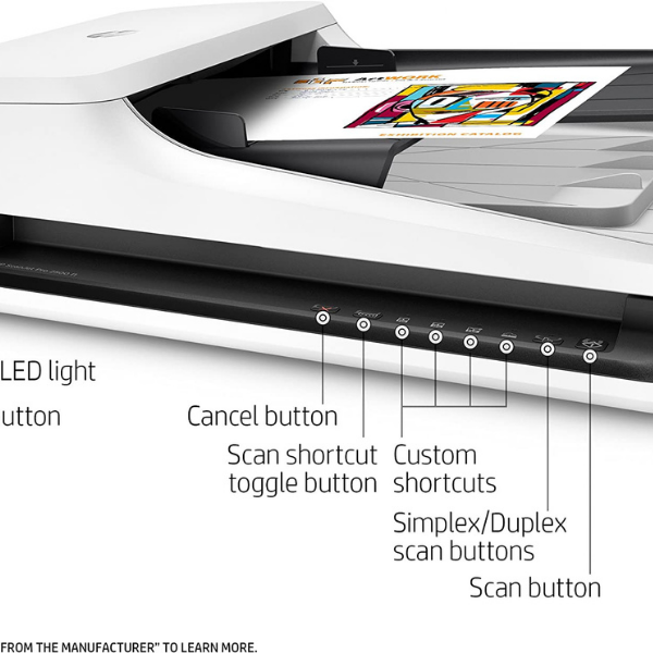 HP ScanJet Pro 2600 f1 Flatbed scanner - Onside Technology Solutions