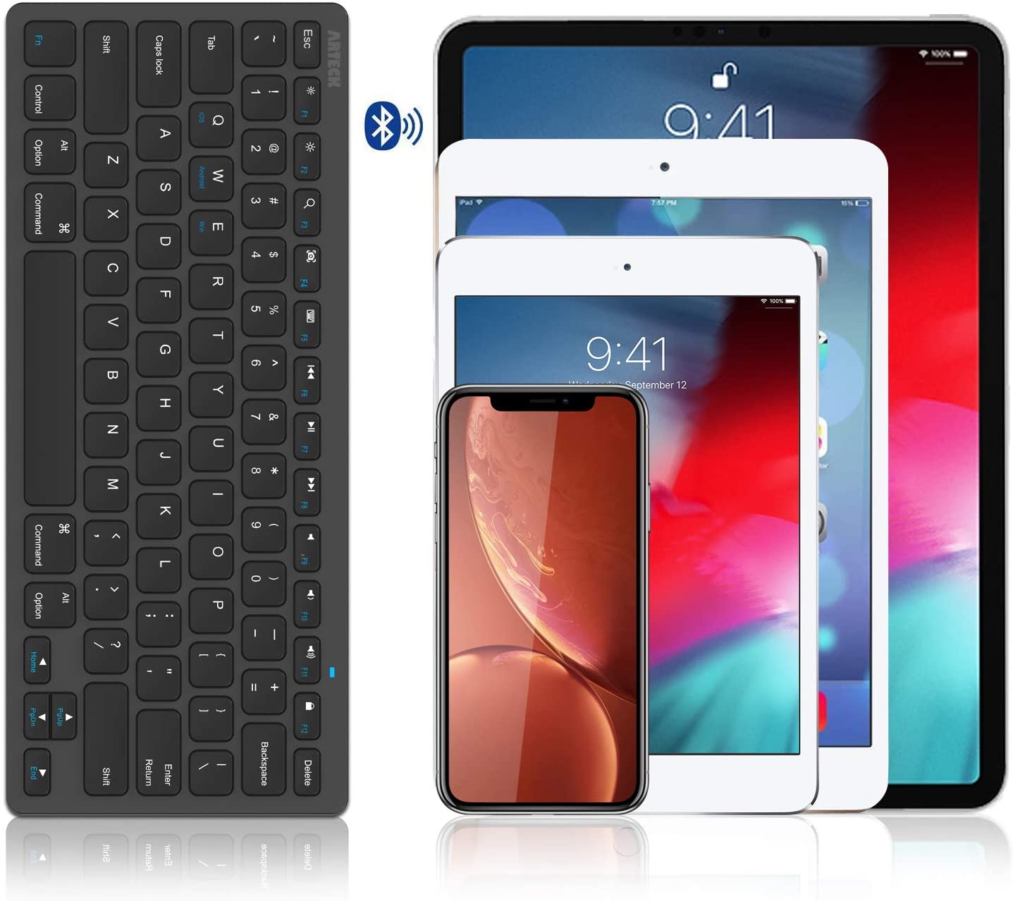 Arteck Ultra-Slim Bluetooth Keyboard - Onside Technology Solutions