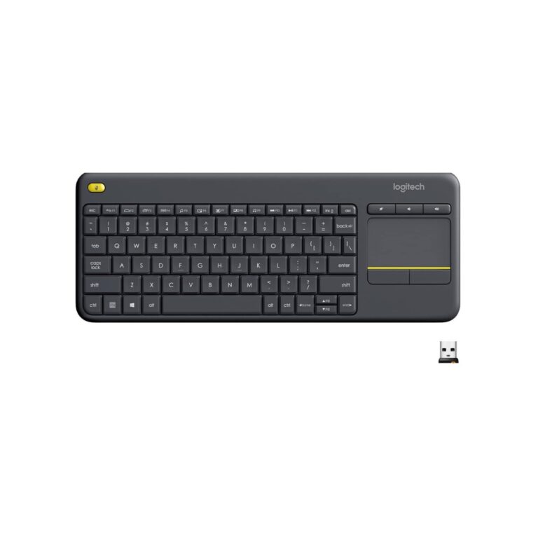 Logitech Wireless Touch Keyboard K400 Plus with Built-In Multi-Touch ...