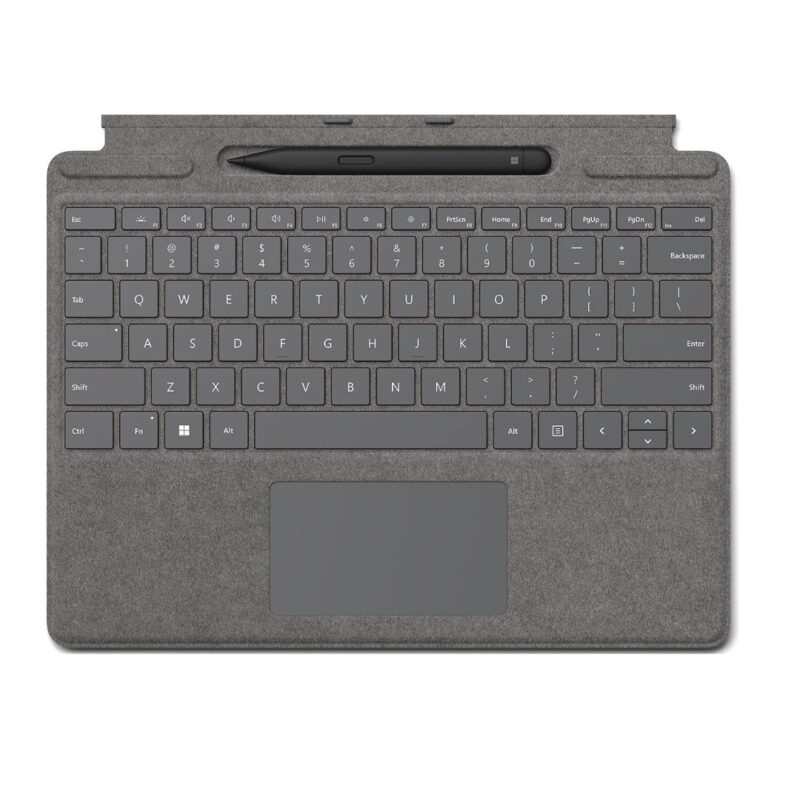 Microsoft Surface Pro Signature Keyboard with Microsoft Surface Slim ...